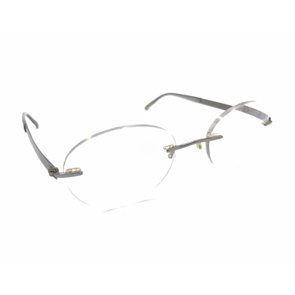 Silhouette | Accessories | Silhouette 7778 6 606 Titanium Gray Rimless Eyeglasses Frames 4821 ...